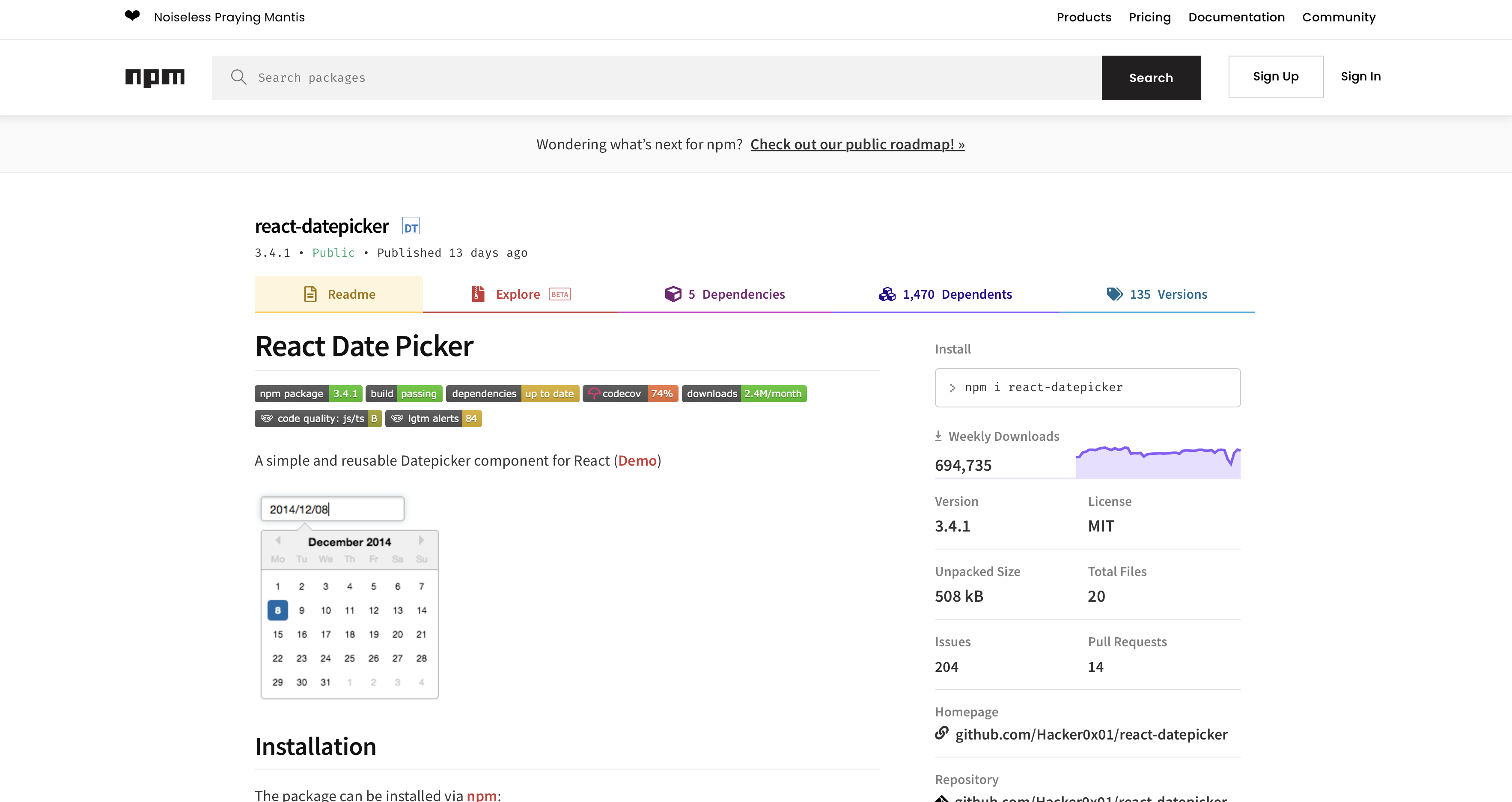  React React Datepicker 